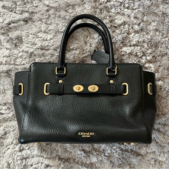 Coach | Bags | Coach Black Blake Carryall 25 Bag | Poshmark